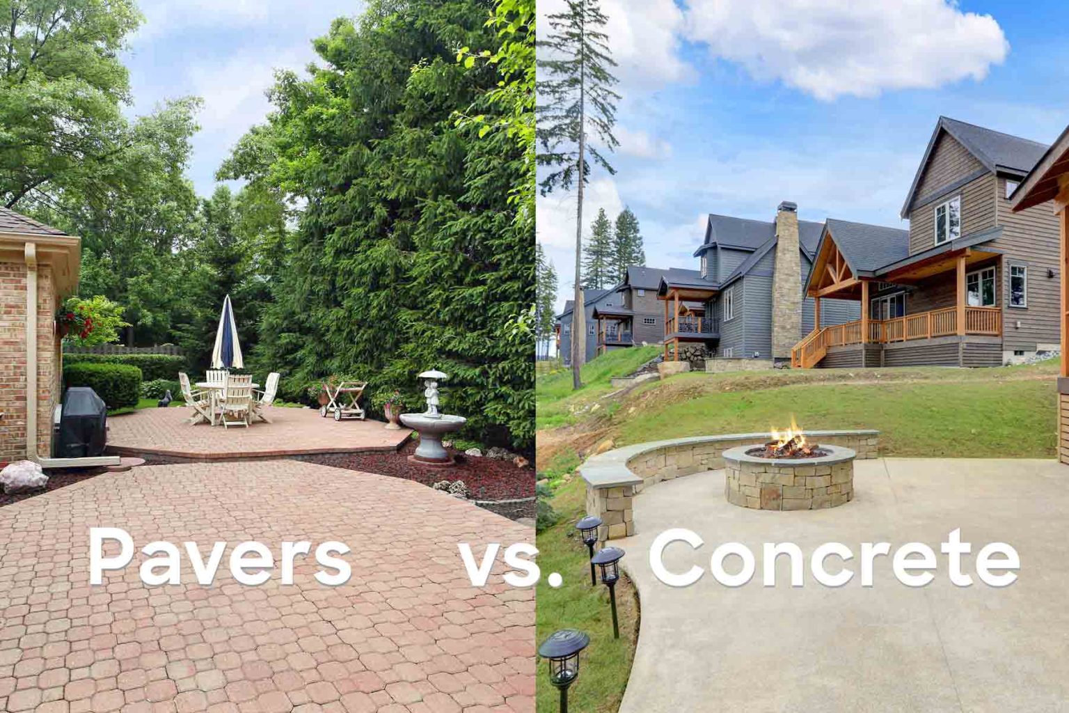 What Is the Difference Between Concrete Pavers and Concrete Slabs ...